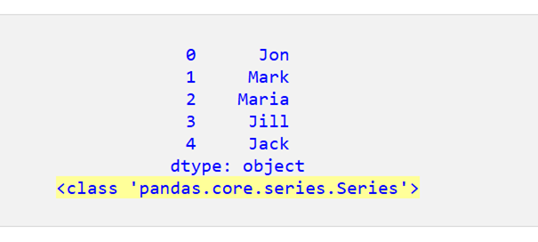リストからPandasシリーズを作成する方法 - LearnDataScience